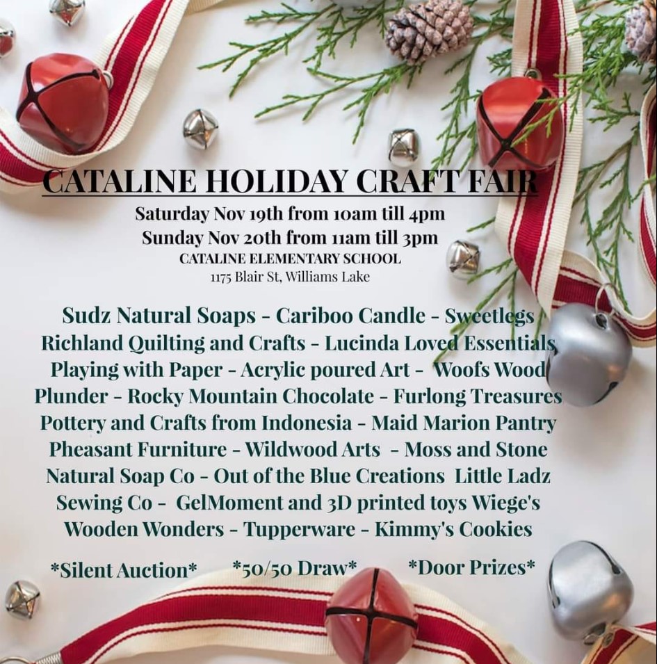 Cataline Holiday Craft Fair – Tourism Williams Lake
